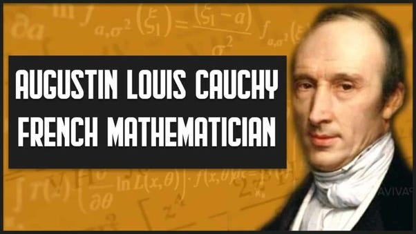 Augustin Louis Cauchy S Life