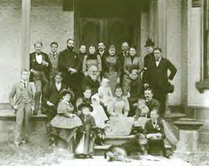 Thomas Edison Family View Of Members Of Thomas Edison's Family,