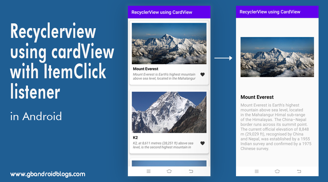 Androidtutorials Recyclerview With Cardview For Android RecyclerView