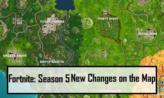 New Fortnite Map Season 5