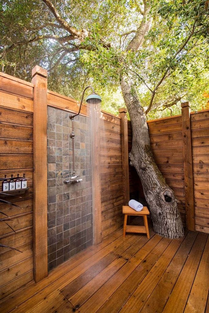 Diy Build An Outside Shower Stall 16 DIY Outdoor Showers For This