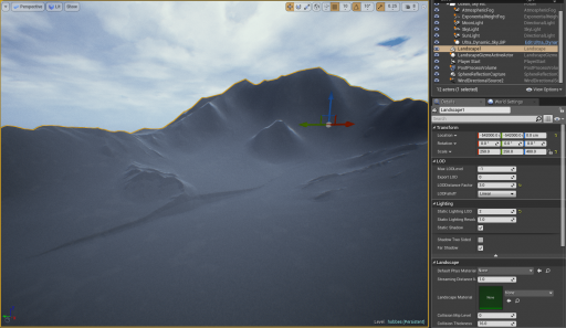 Procedural Landscape Unreal