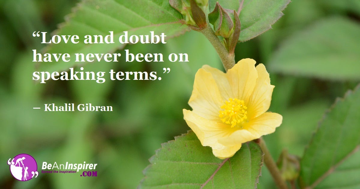 Never Have Doubt Quotes