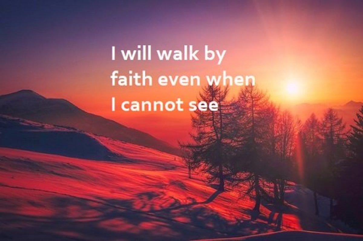 Bible Verse About Faith And Trust
