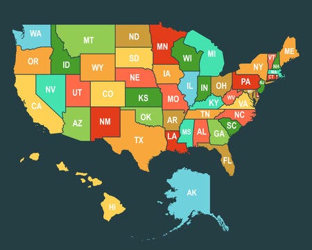 Names Union States