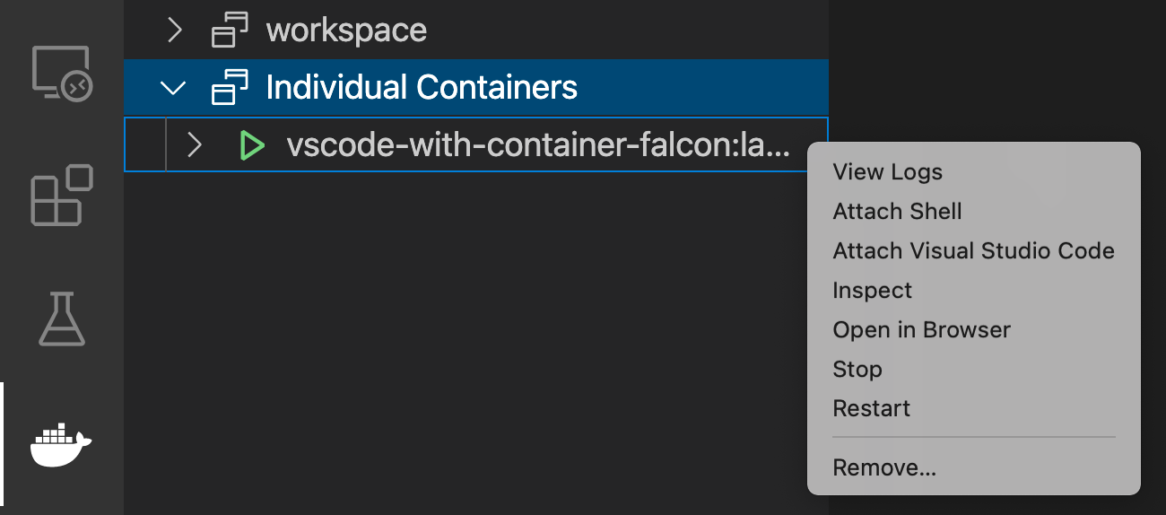 Inspecting Docker Containers With Visual Studio Code