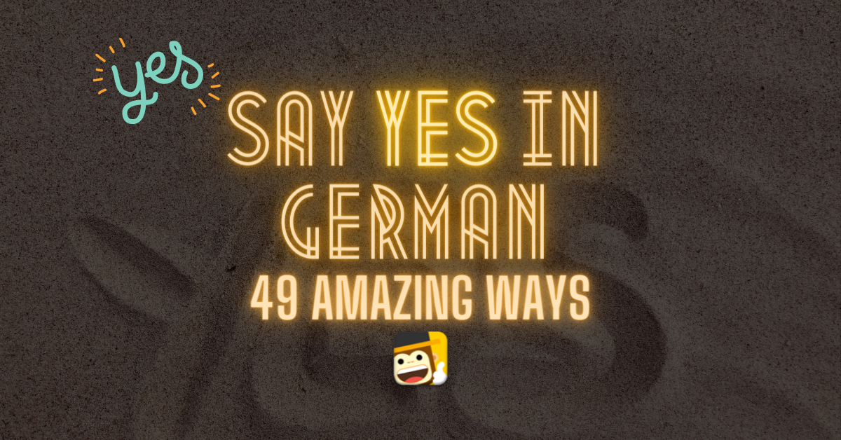 Yes Please In German