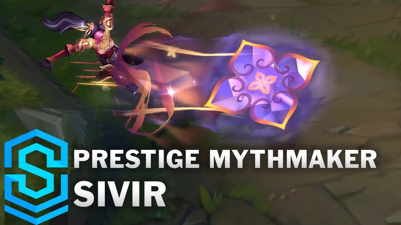 Sivir Splash Art Skins