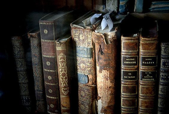 Books Falling Off Shelf