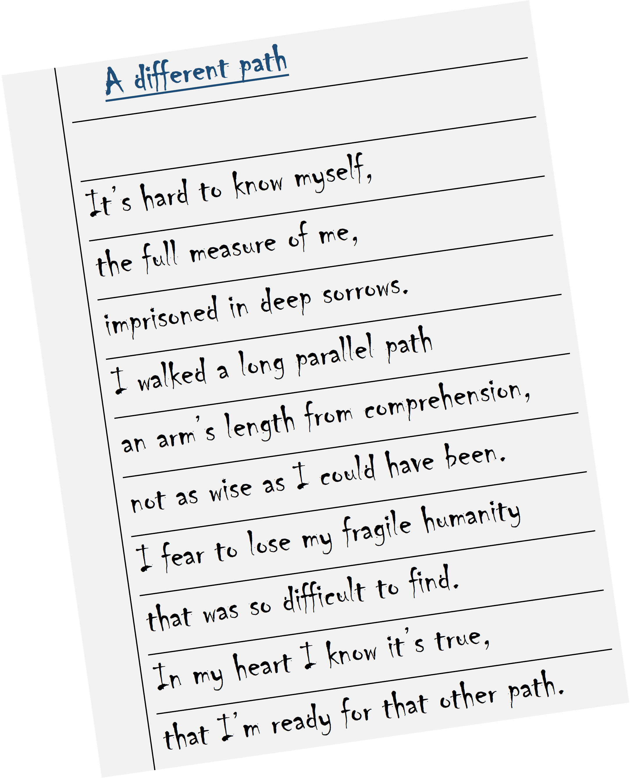 Difficult English Poem