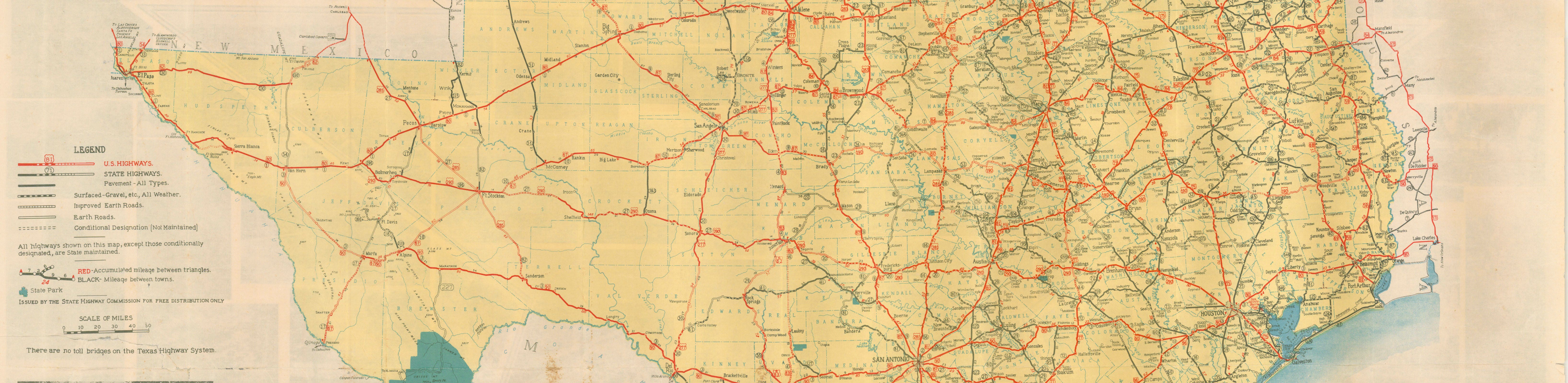 Texas Road Map Texas Highway Map