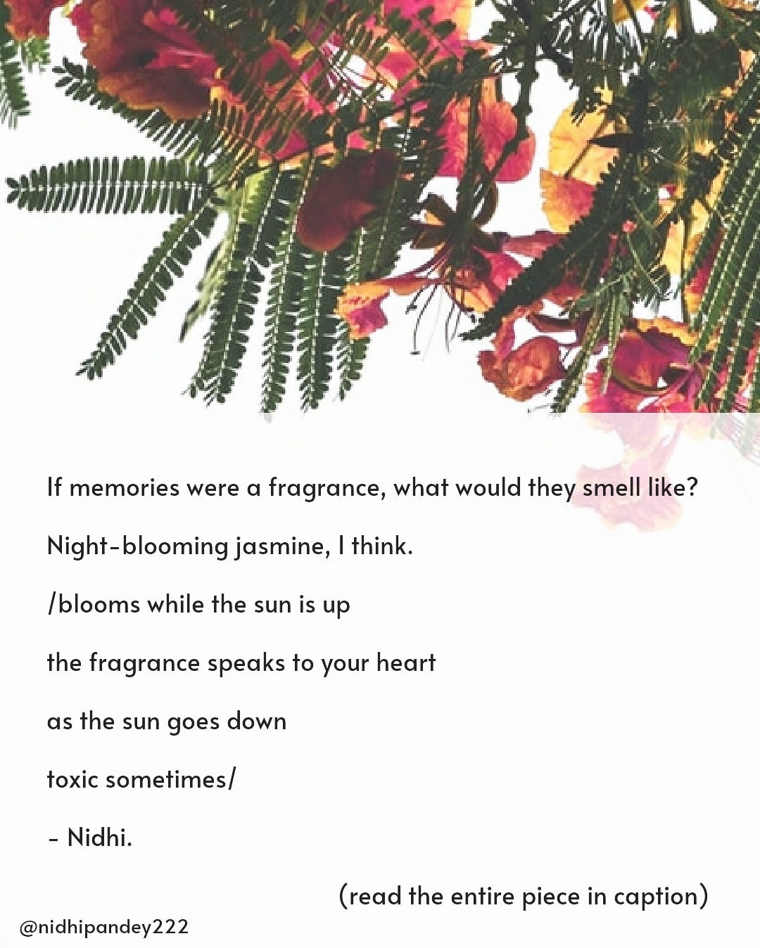 Famous Poems About Perfume
