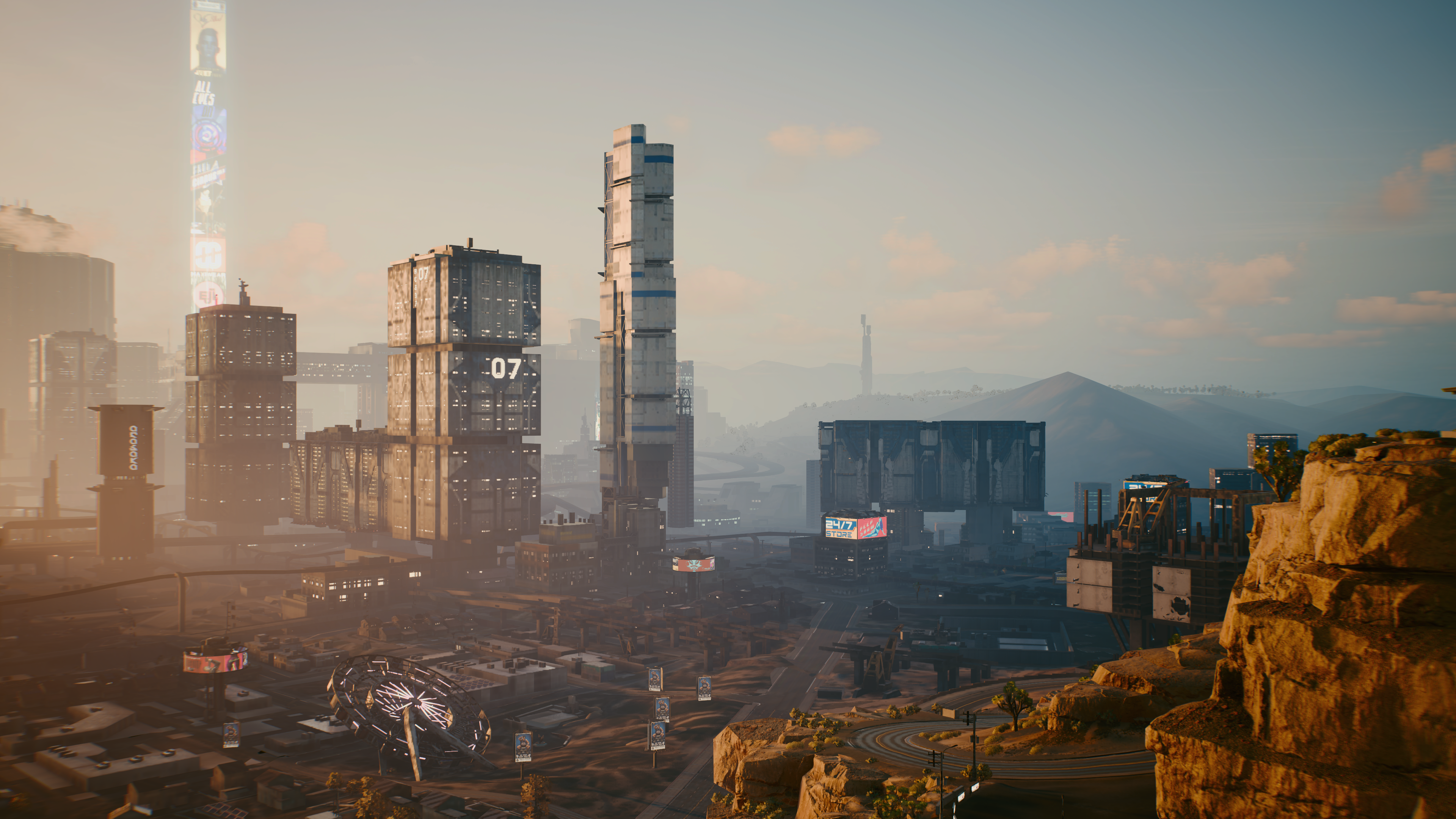Cyberpunk 2077 Landscape