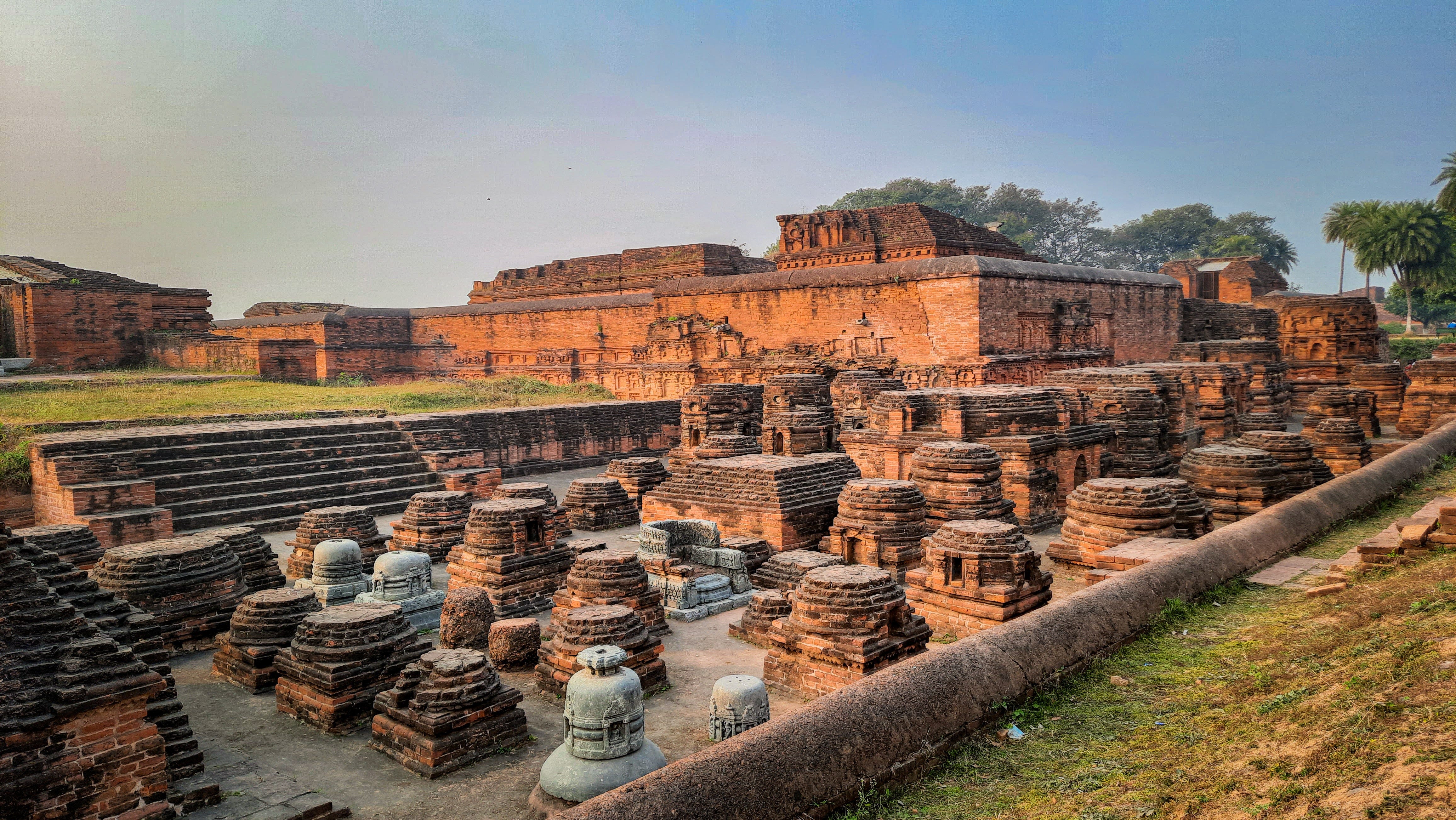 Nalanda University Library Burnt