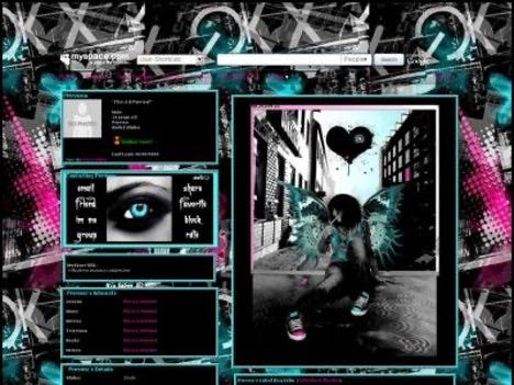 Myspace の星の背景 Myspace Banners