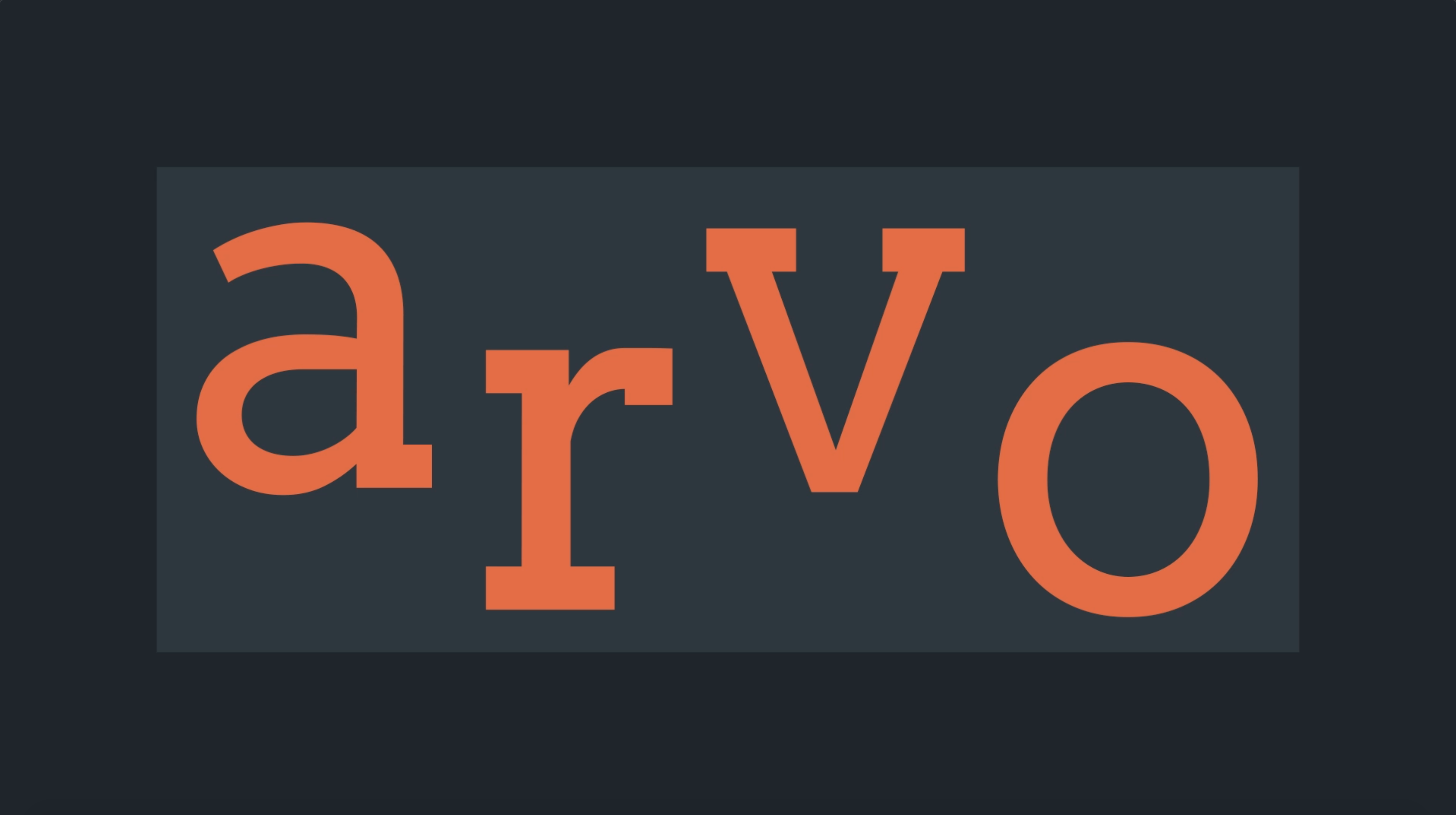 Arvo Font