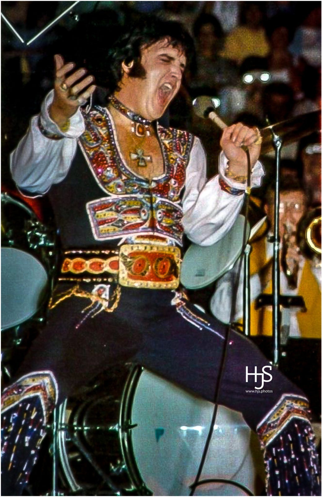 Elvis Presley On Stage Helper