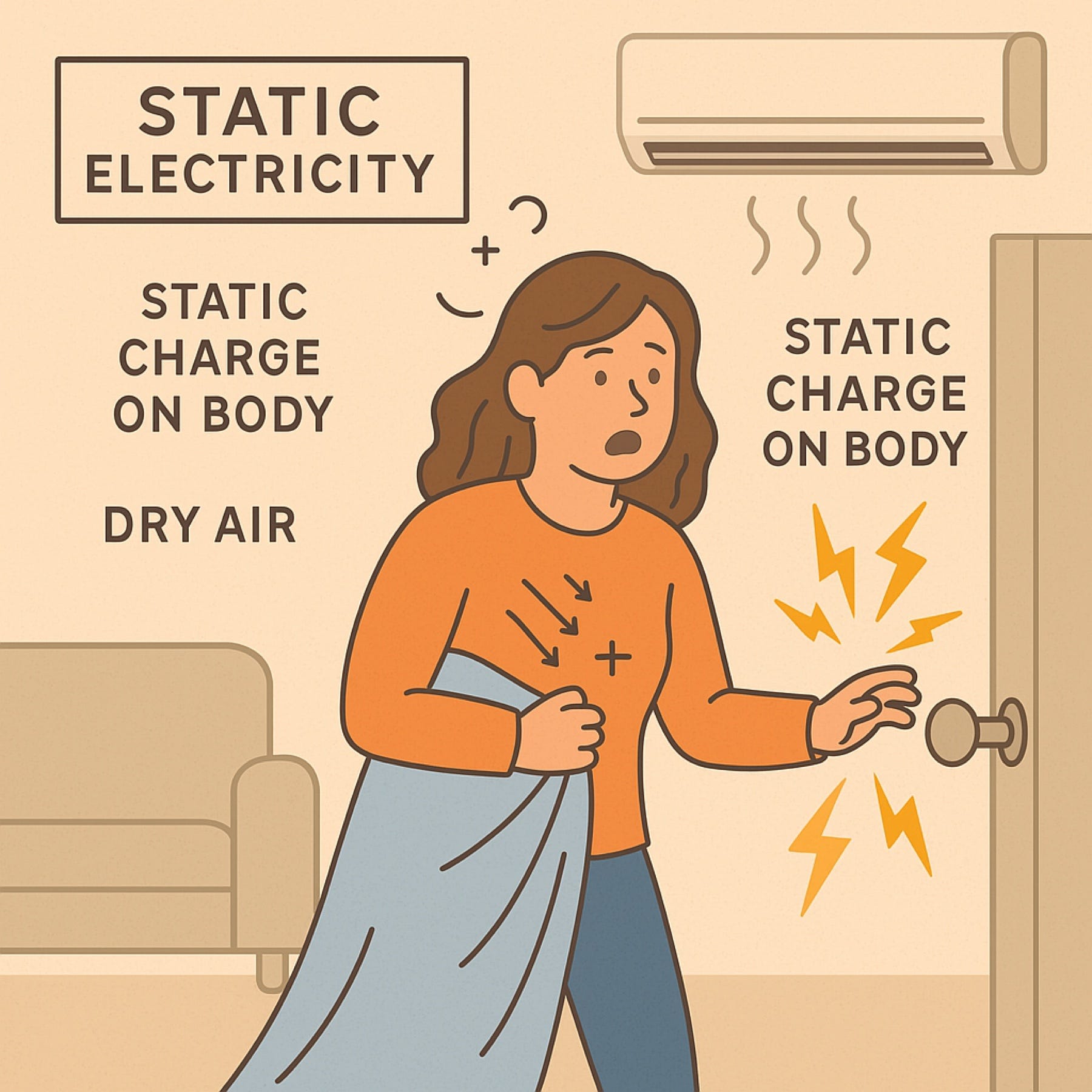 Static Shock In Body
