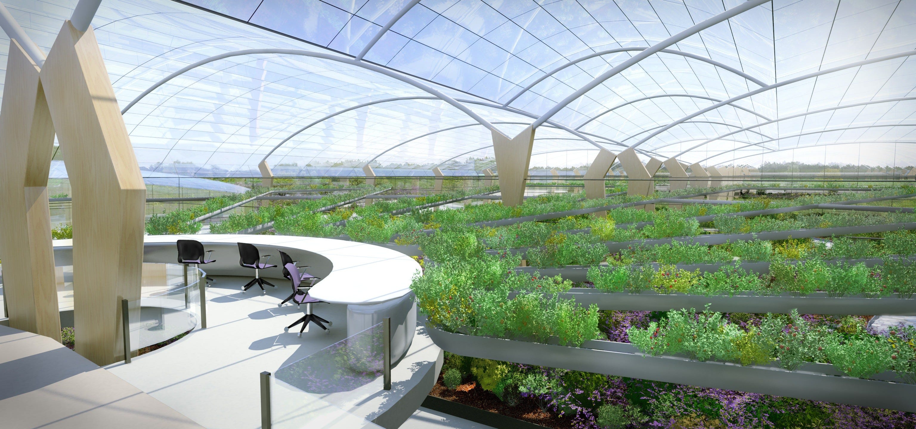 Vertically Integrated Greenhouse Hydroponic Facade | PDF | Greenhouse