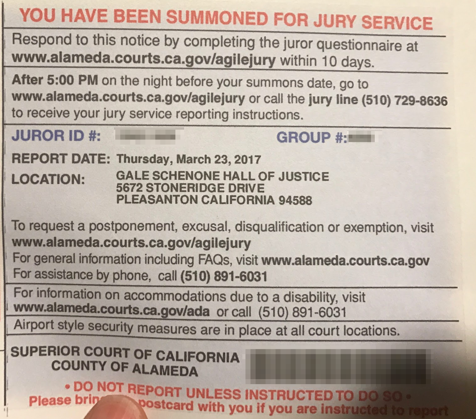 How To Respond To Jury Duty Letter
