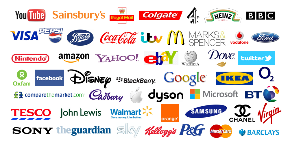 Famous Company Logos Without Names