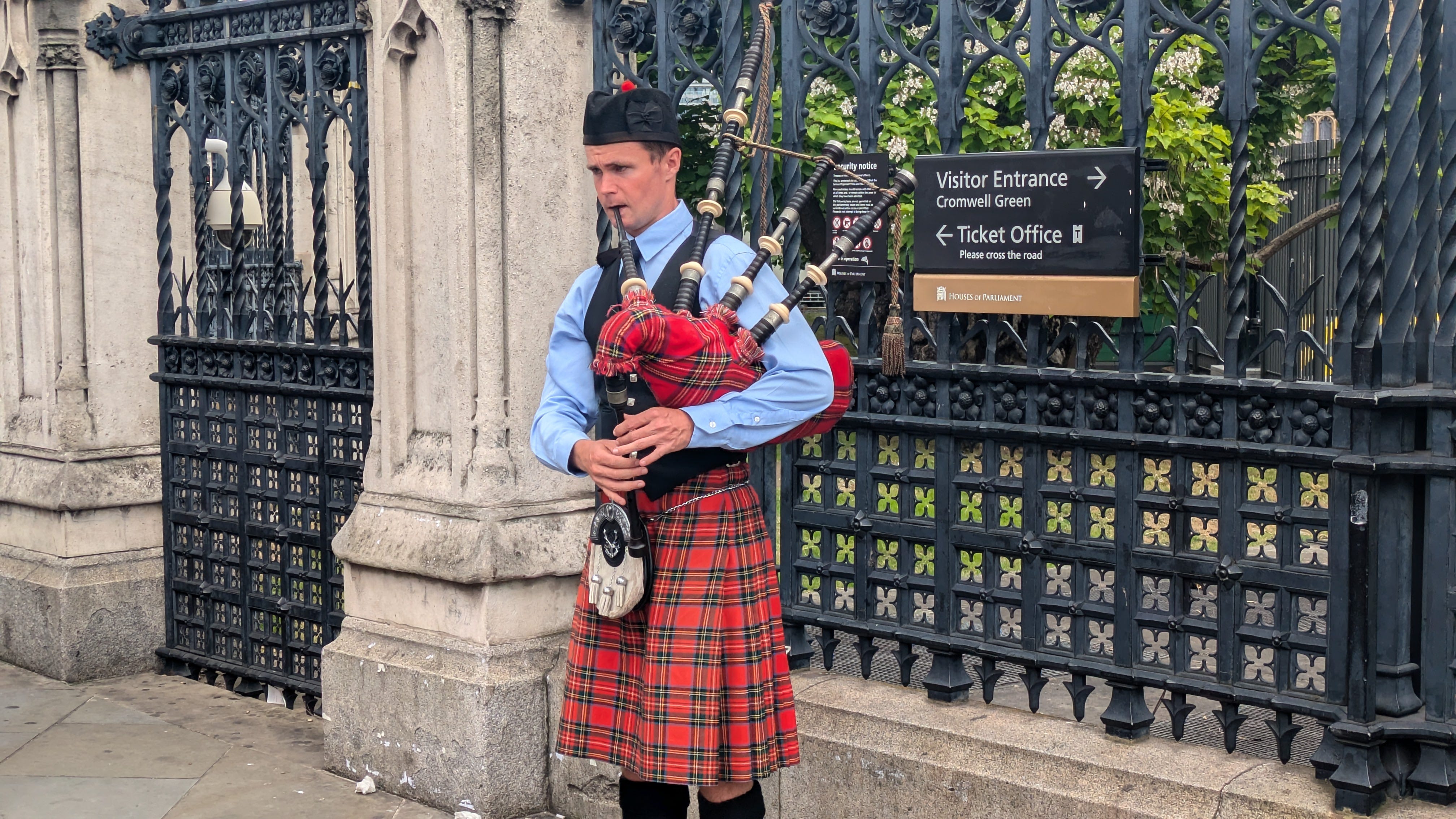 Cat And Bagpipes London