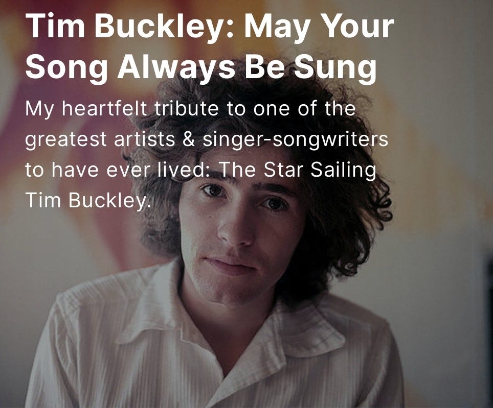 Groeten Van Tim Buckley