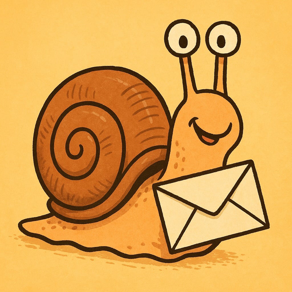 Snail Mail Cartoon