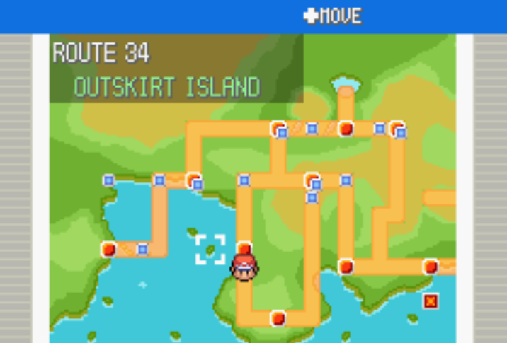 Pokemon Crystal Map Getting The Map! Pokemon Crystal YouTube