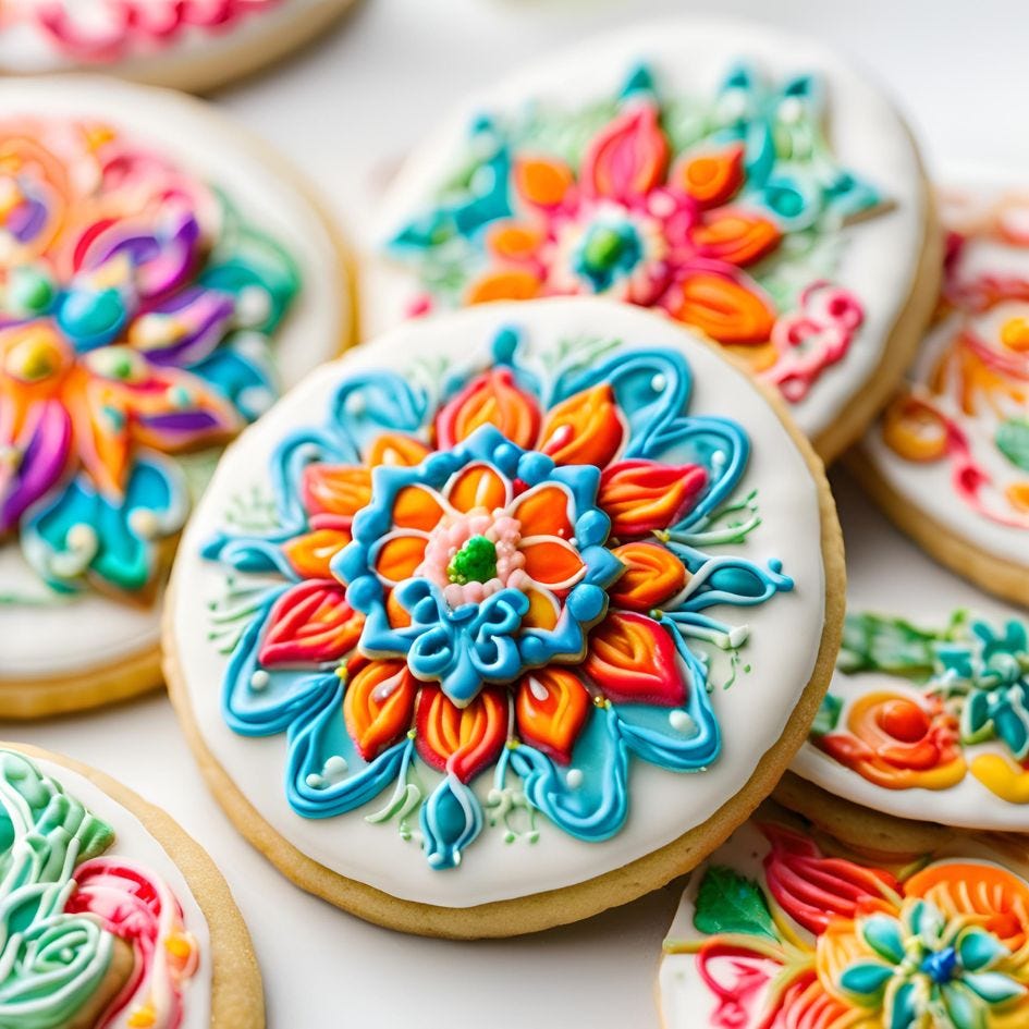 The Most Beautiful Decorated Sugar Cookies