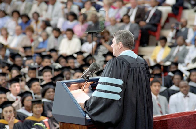 Ronald Reagan Graduation