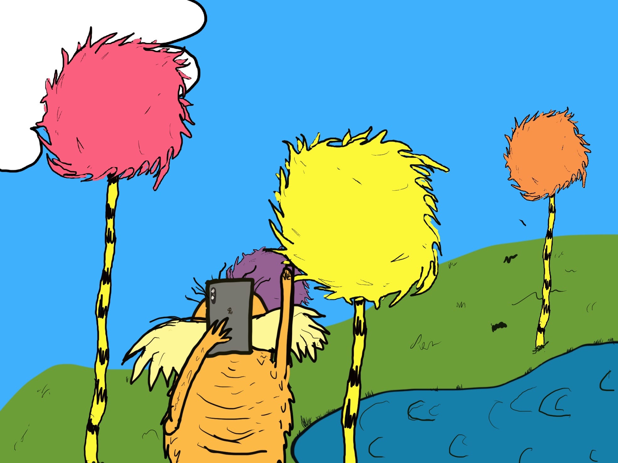 Truffula Trees Clipart