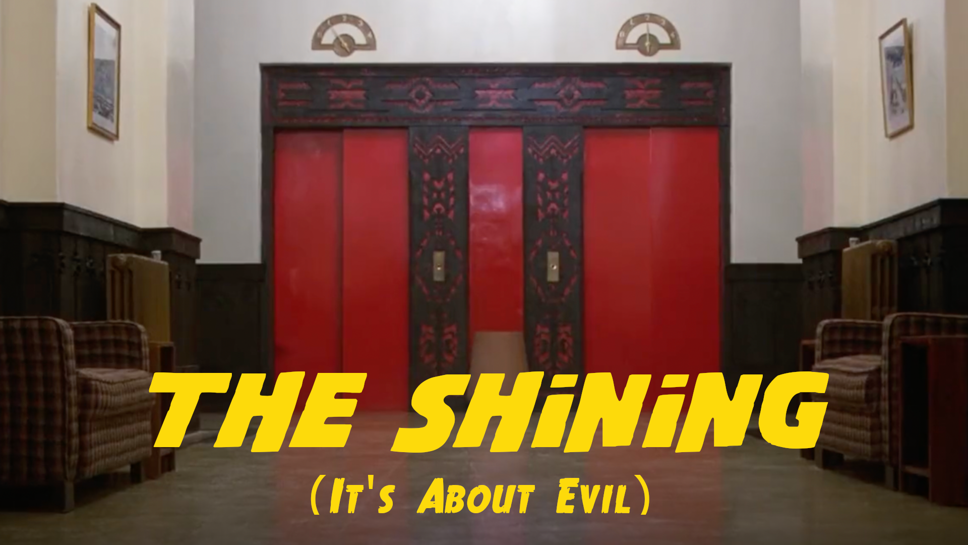 Elevator Doors Opening In The Shining