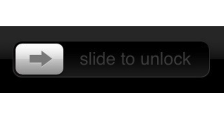 Slide To Unlock Iphone Png