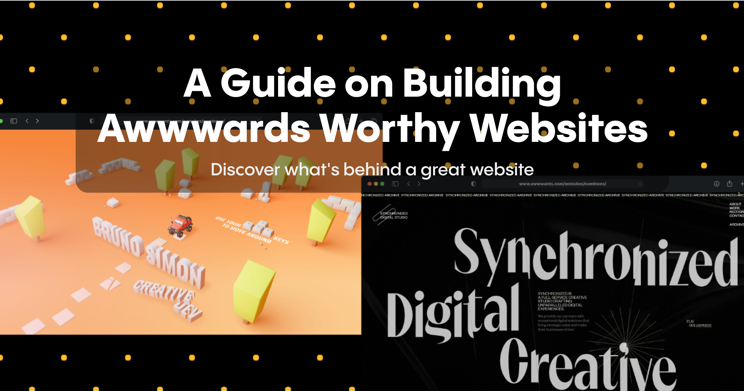 100 Awwwards Websites Deconstructed Youtube