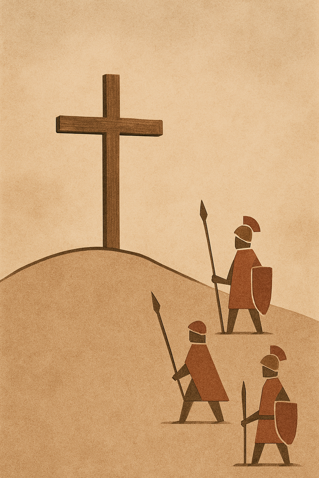 Roman Crucifixion Cross