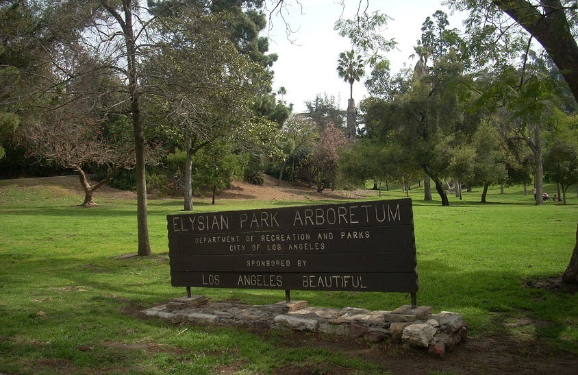 Elysian Park City Of Los Angeles Department Of Recreation And Parks