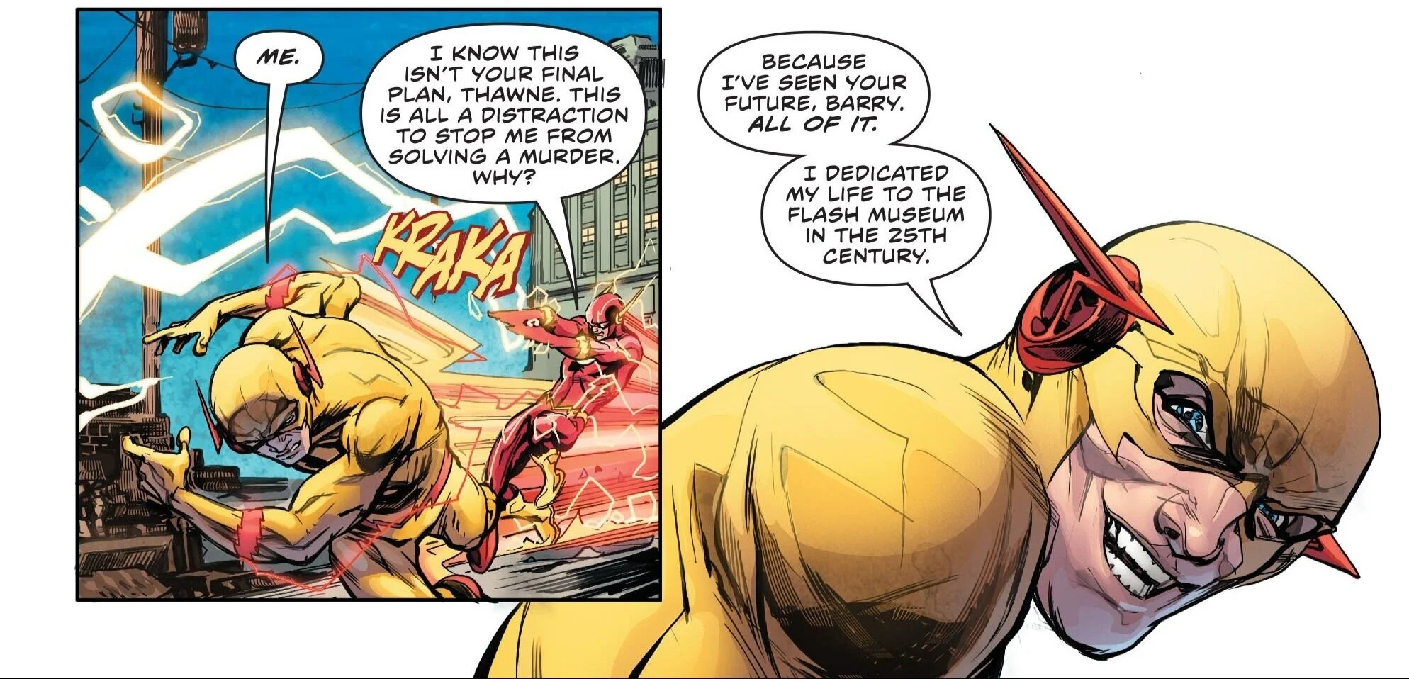 Reverse Flash Paradox