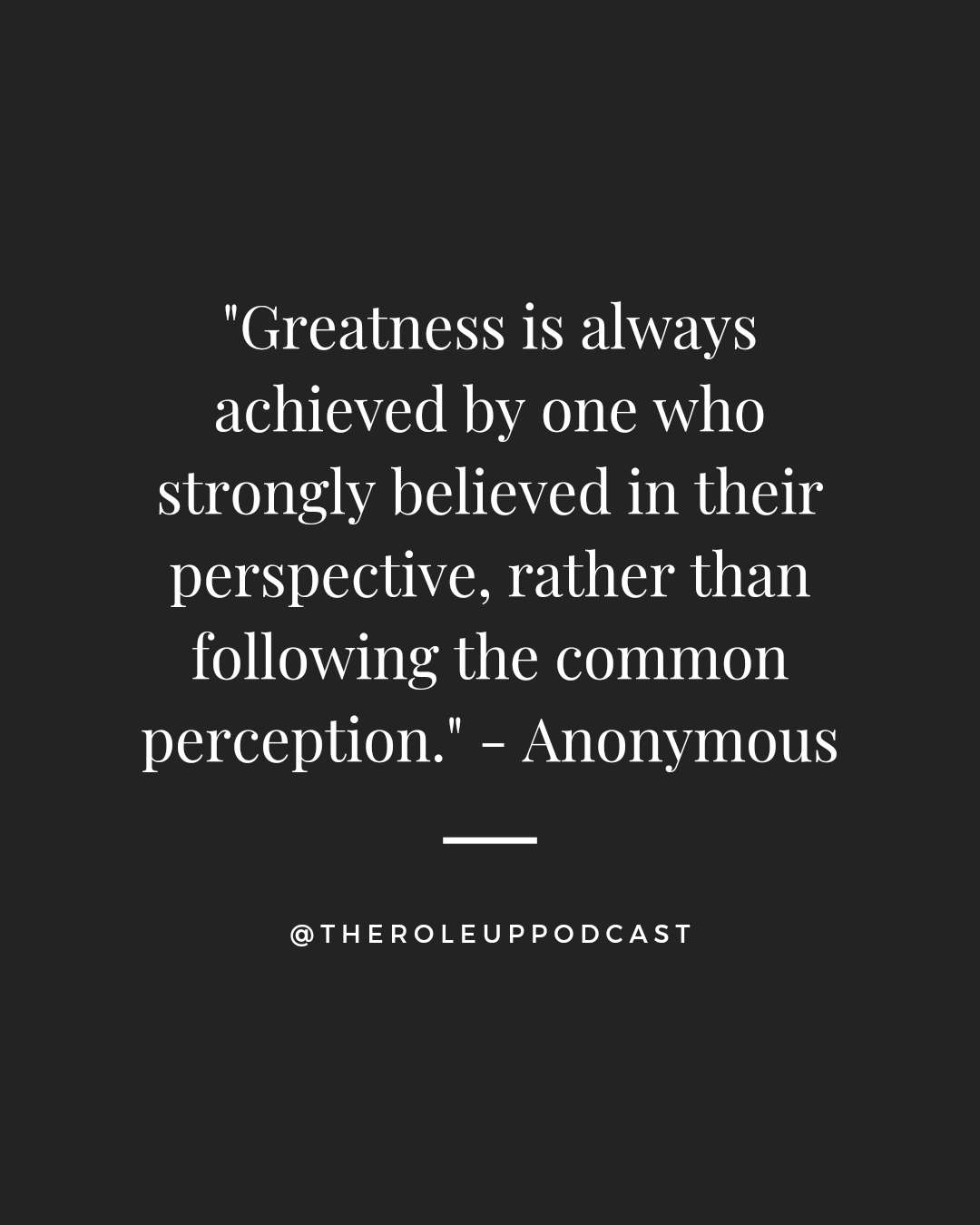 The Perspective Is More Important Than The Perception Picture Quotes