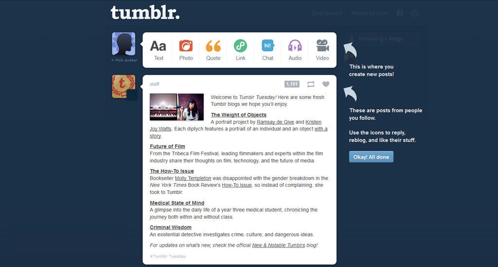 Chat Tumblr