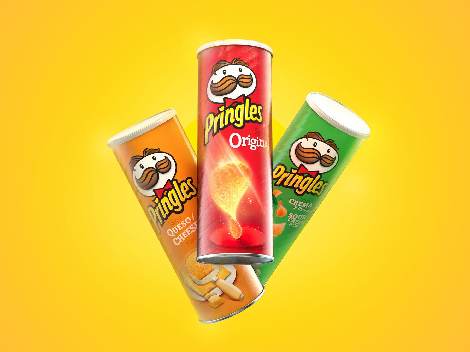 Original Pringles Can 1968