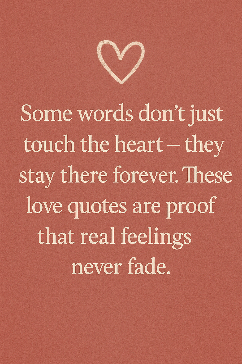 Words That Touch Your Heart