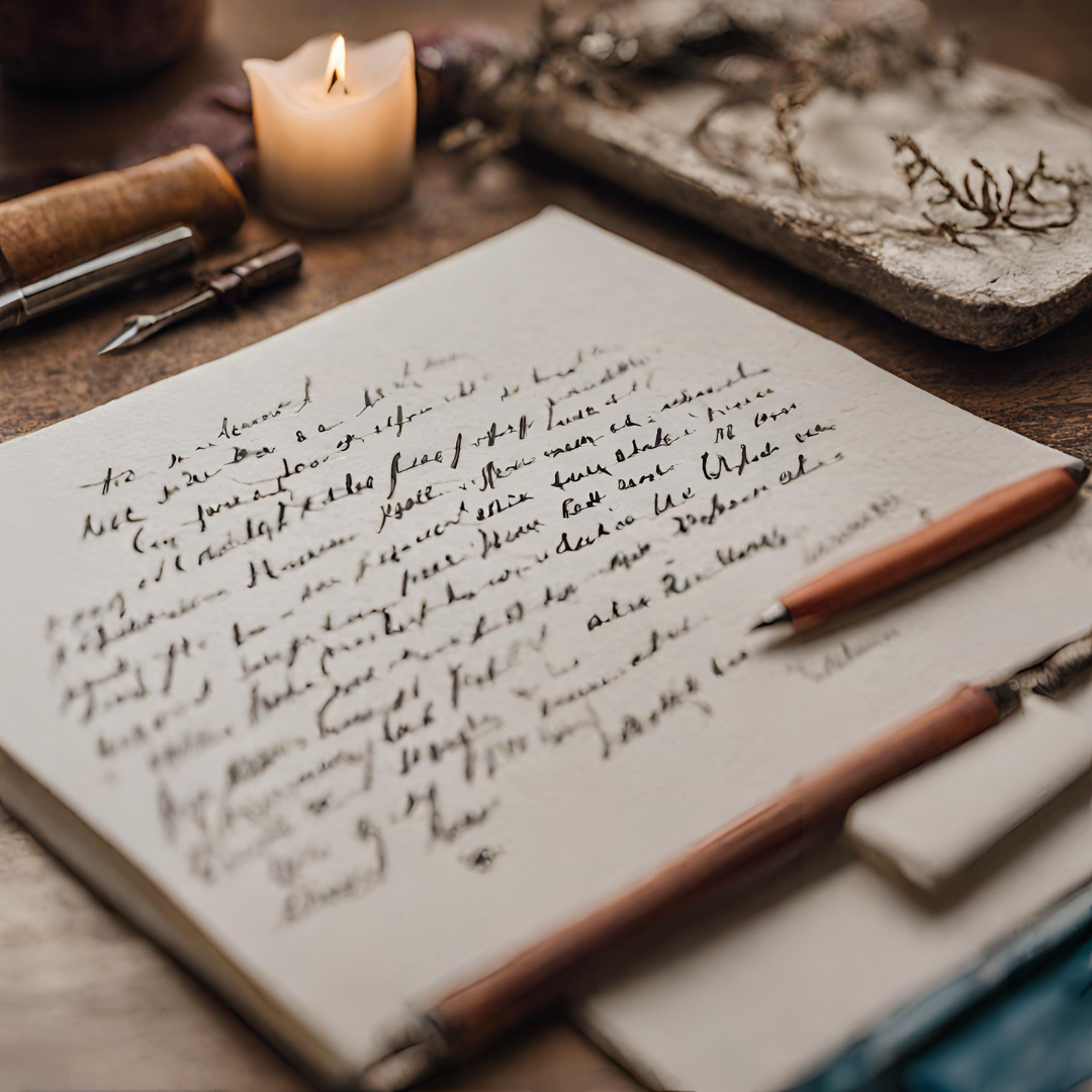 Handwritten Letter Art Photography