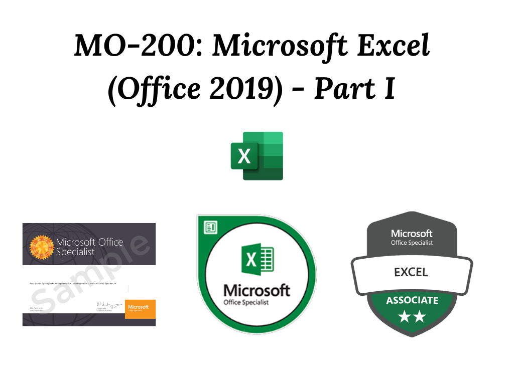 Parts Of Microsoft Excel 2019