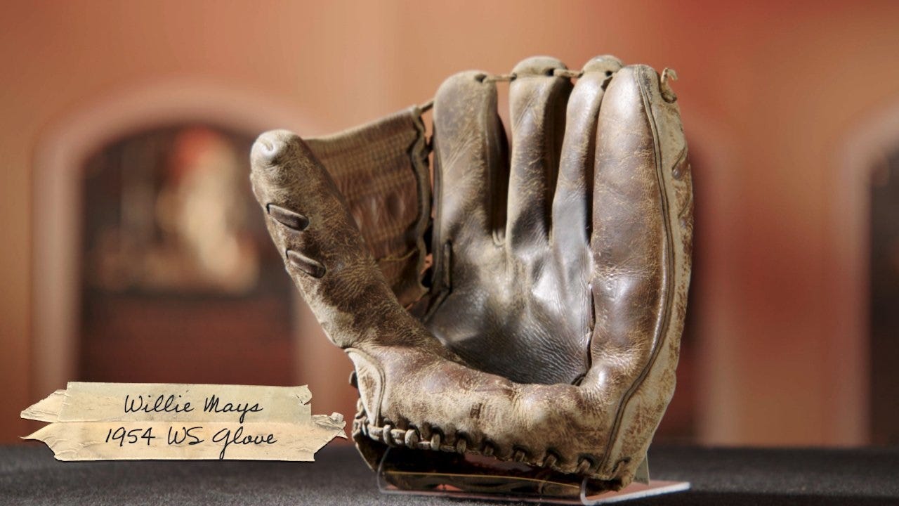 First Baseball Glove