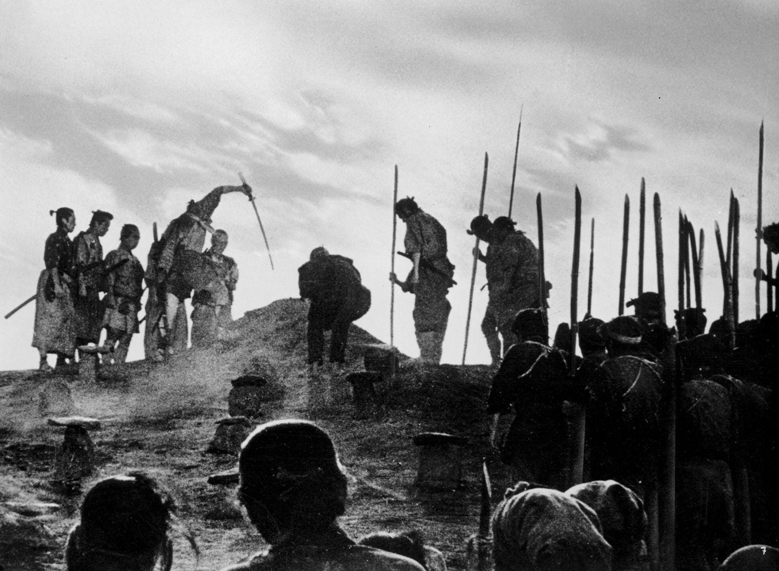 Seven Samurai Akira Kurosawa Criterion Composition Photography