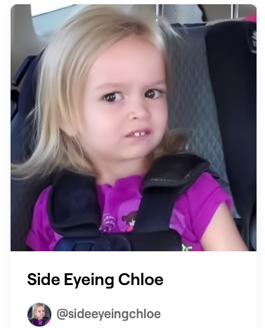 Little Girl In Car Seat Meme
