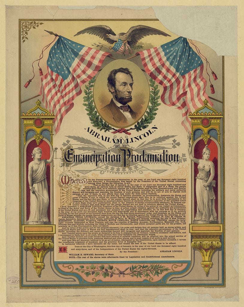 Emancipation Proclamation Readable Document VUS7c Emancipation And