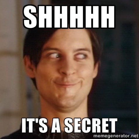 Shhh Secret Memes
