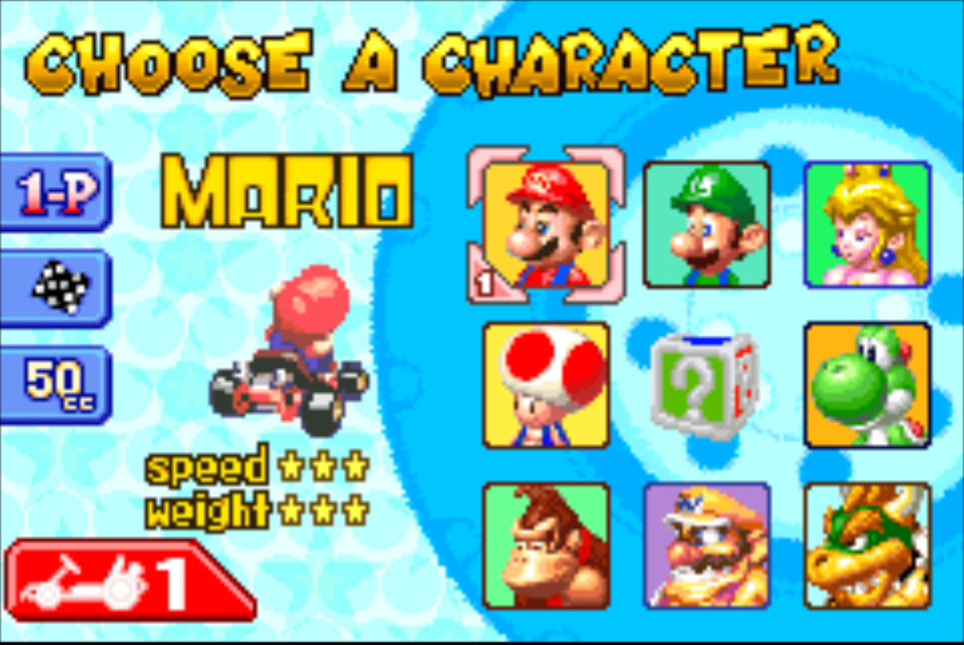 Mario Kart 101 Players